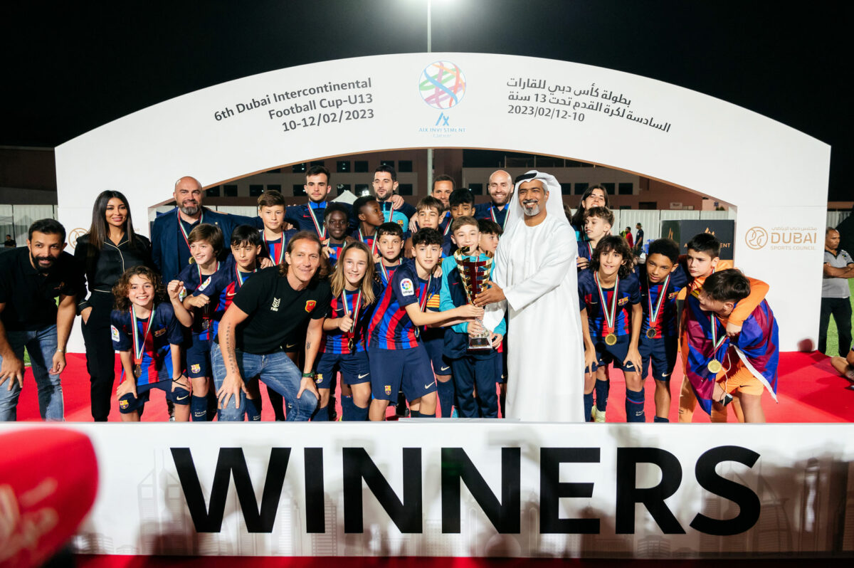 AIX Investment Group Dubai Intercontinental Cup U13 2023 Ends