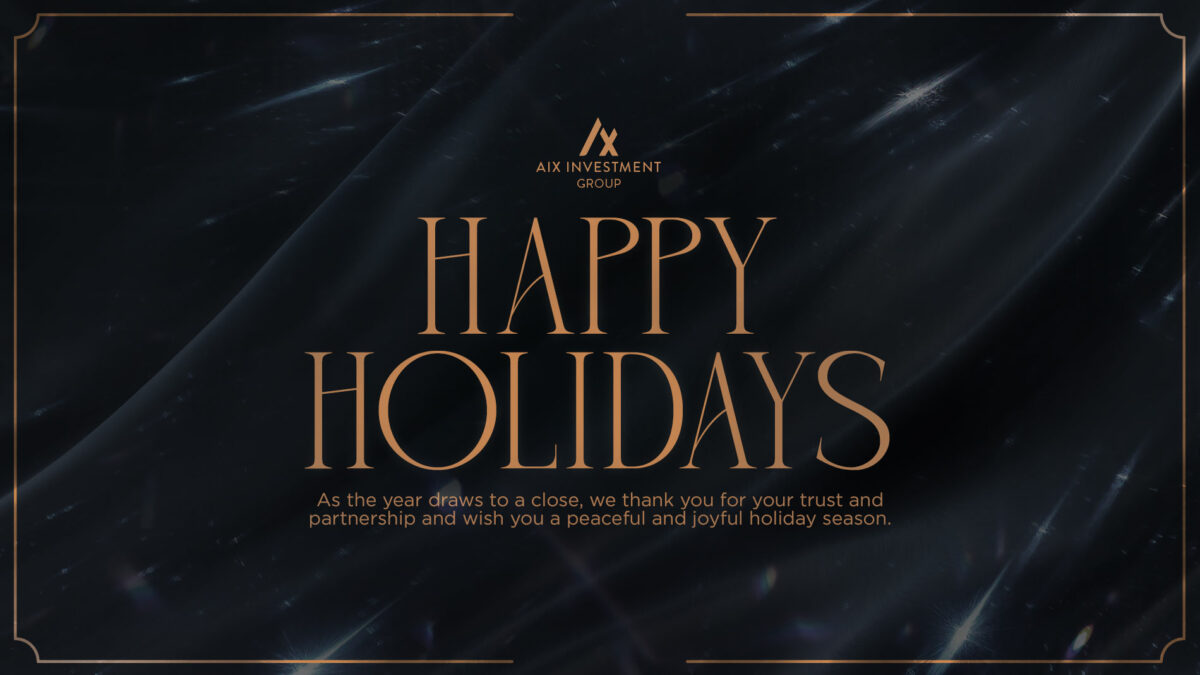 Season’s Greetings from AIX Investment Group | AIX Investment Group